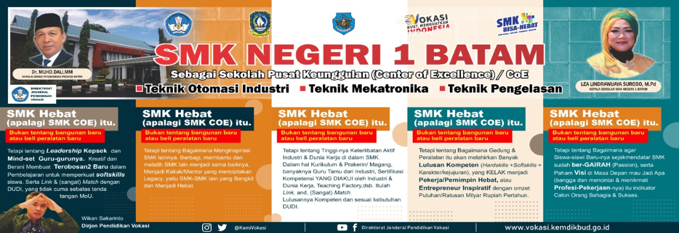 SMK Negeri 1 Batam | Always Number One